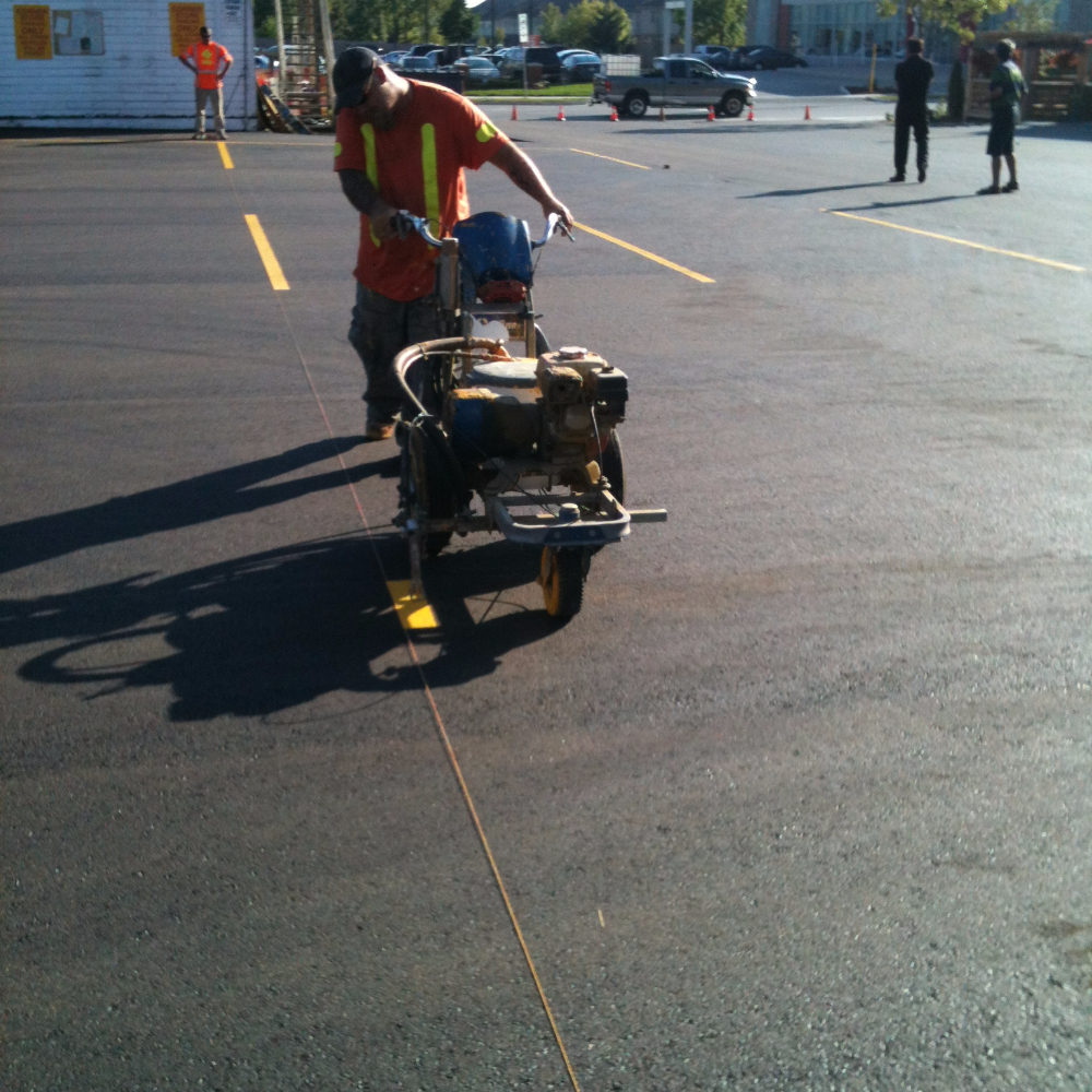 Line Em Up Pavement Services | Our Services